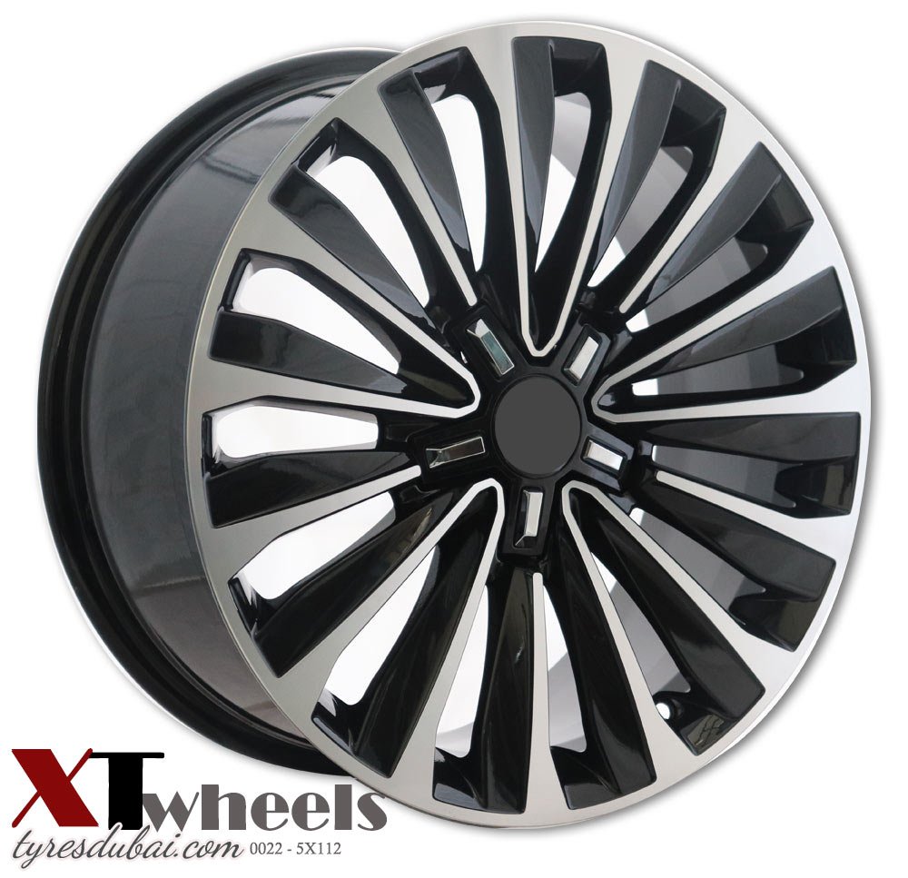 18" Matte black alloy wheel for VW Golf in Dubai & Shajah UAE